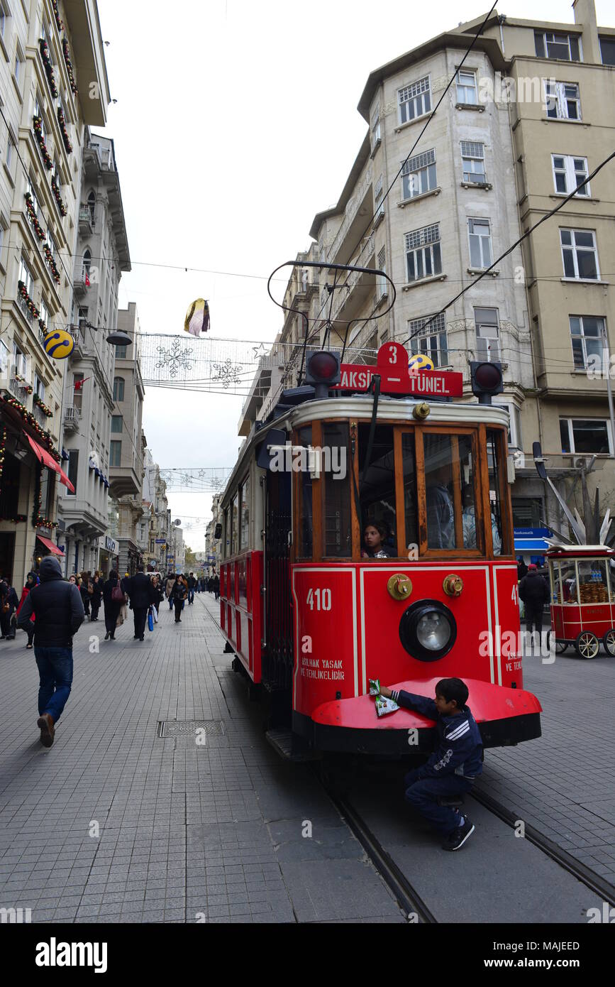 Famous tram istanbul hi-res stock photography and images - Alamy