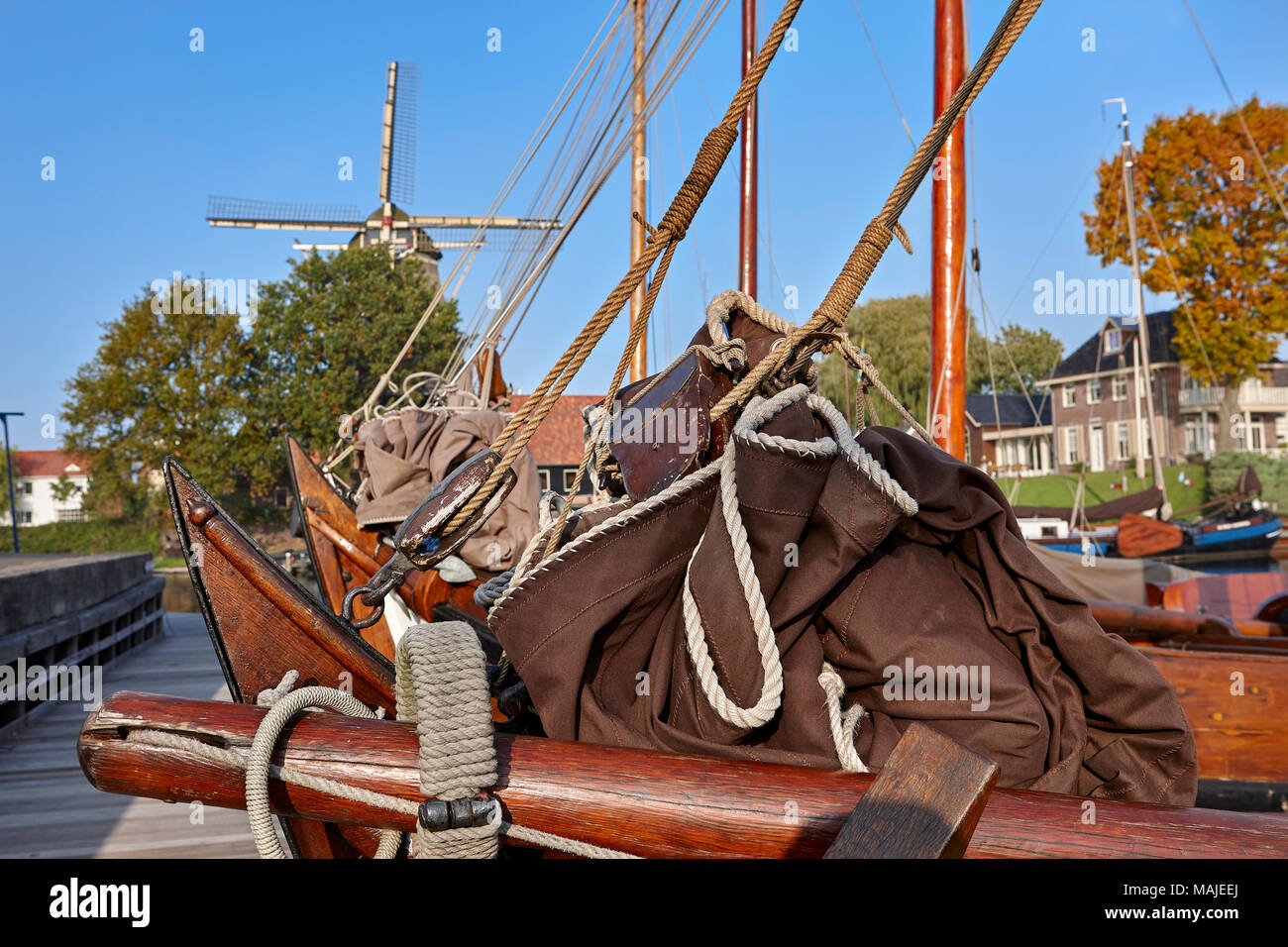 Traditional dutch sailing boat hi-res stock photography and images - Alamy