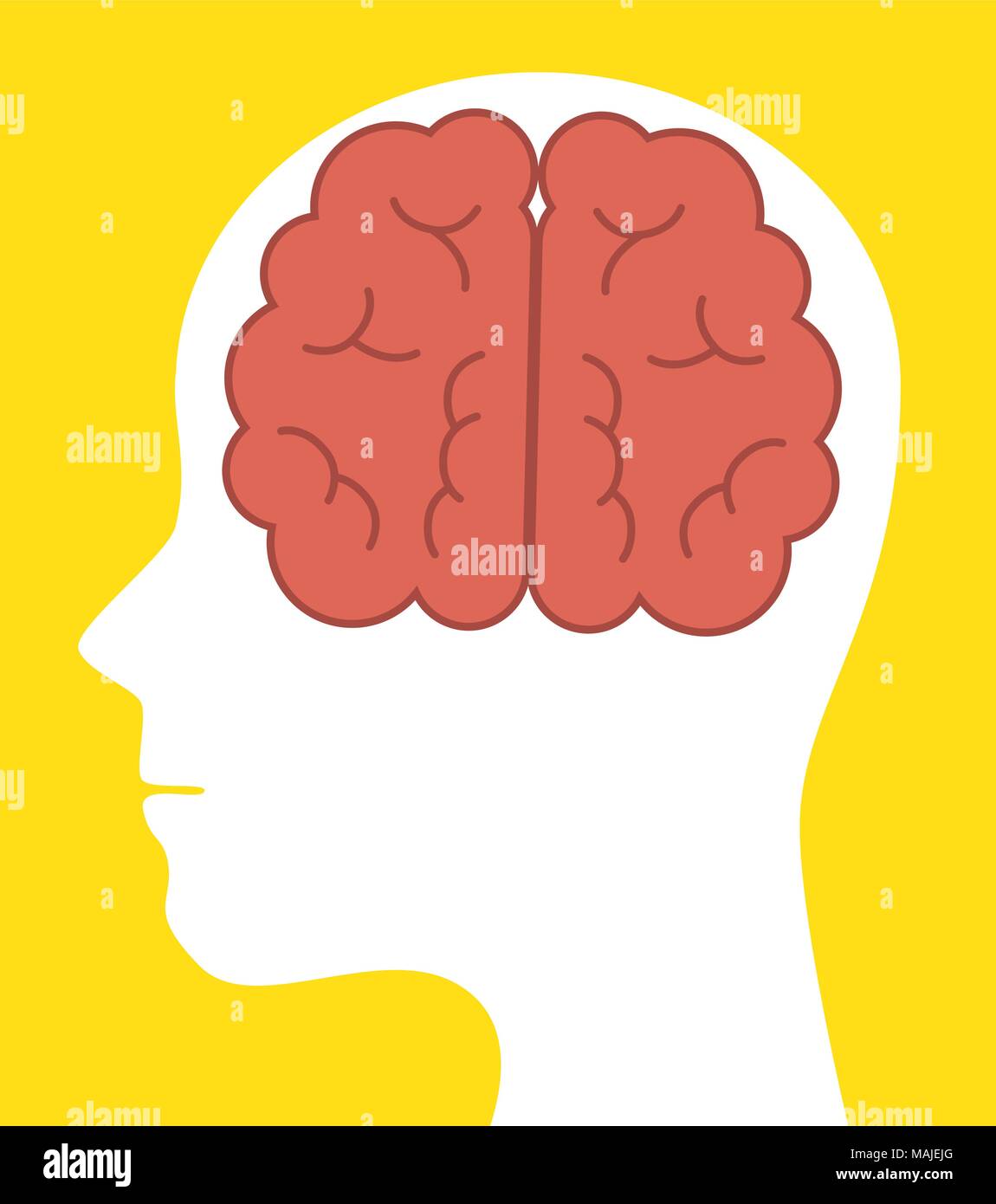 Big idea, creative and intelligence theme design, vector illustration ...