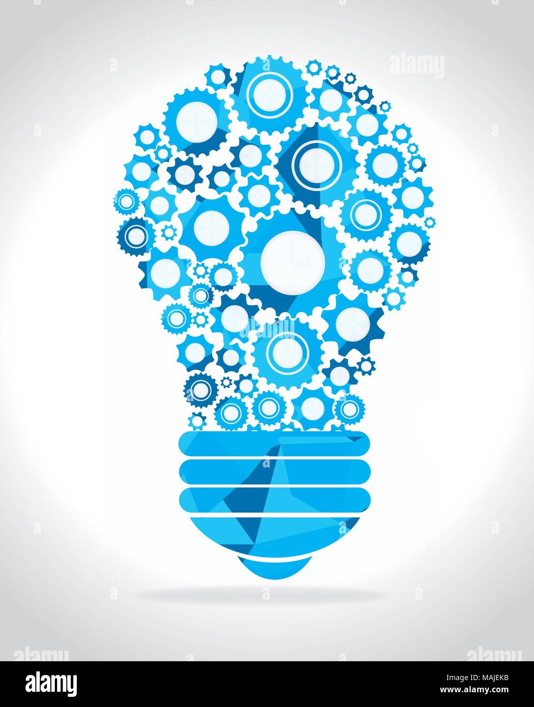 Big idea, creative and intelligence theme design, vector illustration ...