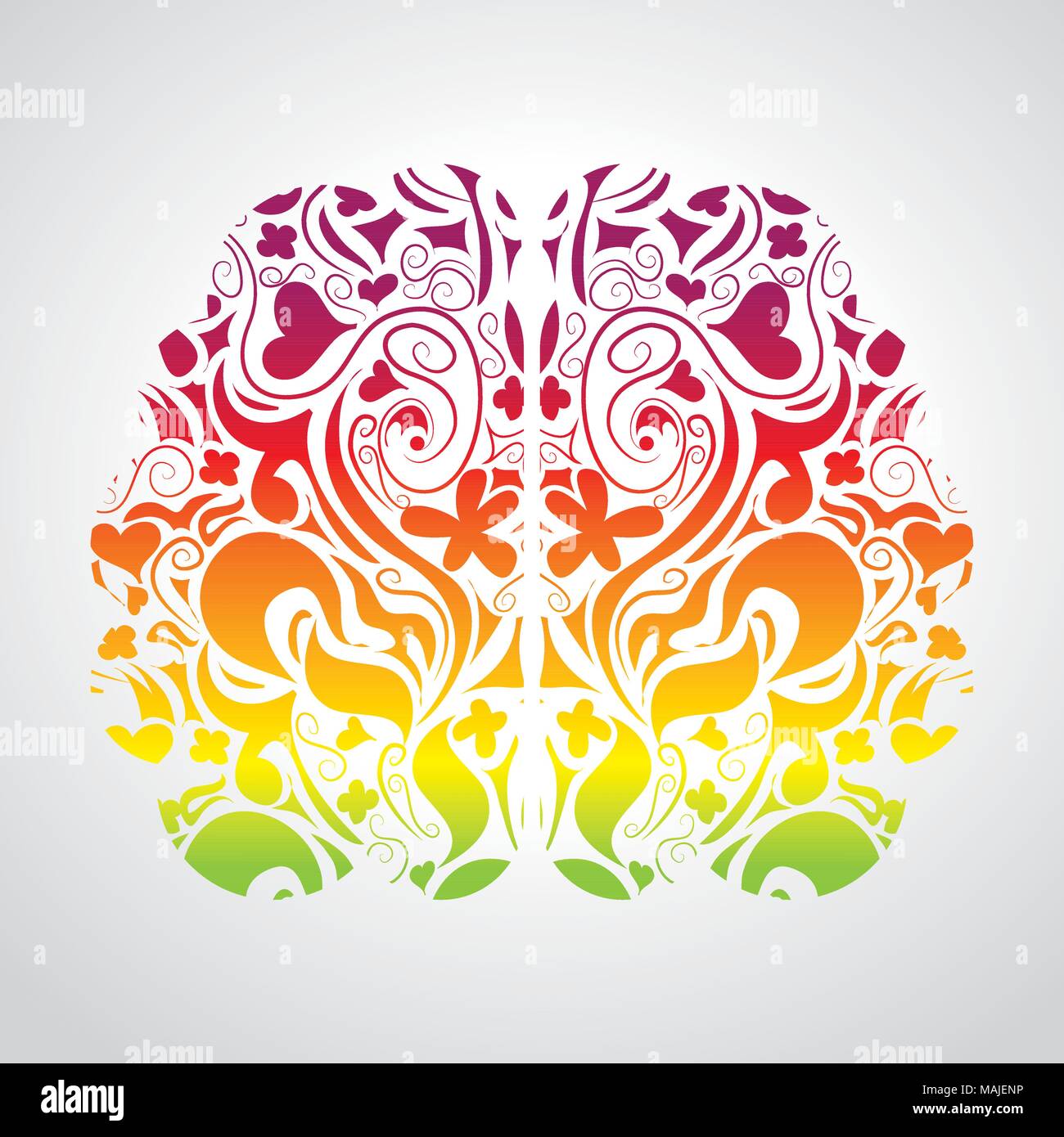 Big idea, creative and intelligence theme design, vector illustration ...