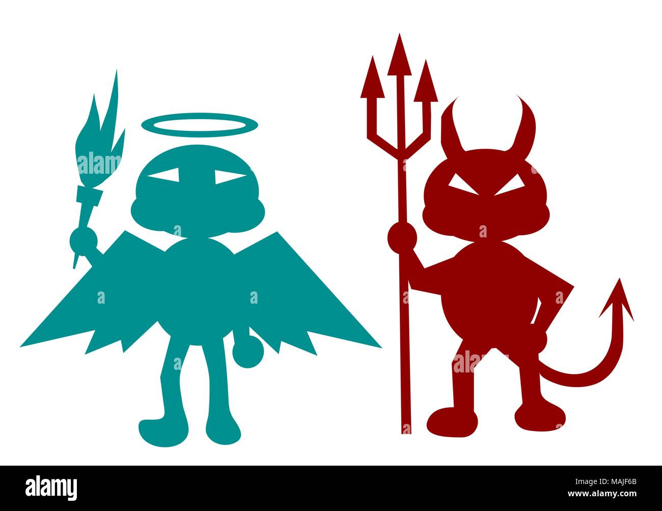 Red aura Stock Vector Images - Alamy