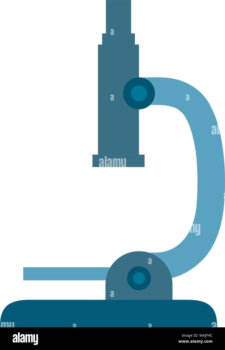 microscope laboratory device icon vector illustration design Stock ...