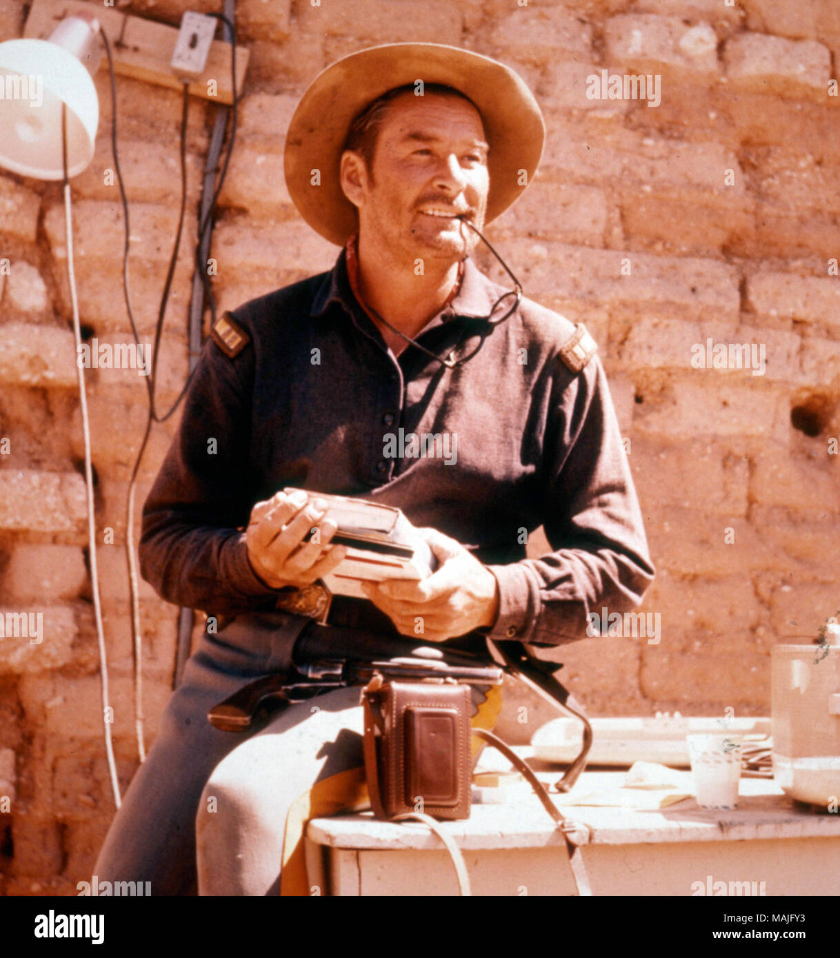 ERROL FLYNN (1909-1959) Australian film actor about 1957 Stock Photo ...