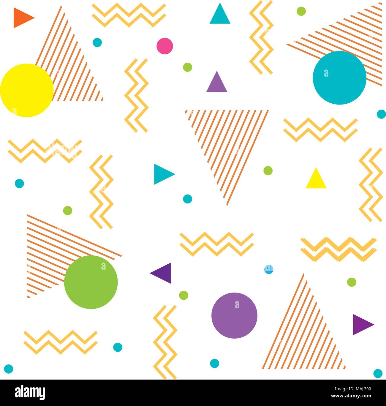 geometric figures art work background vector illustration design Stock ...