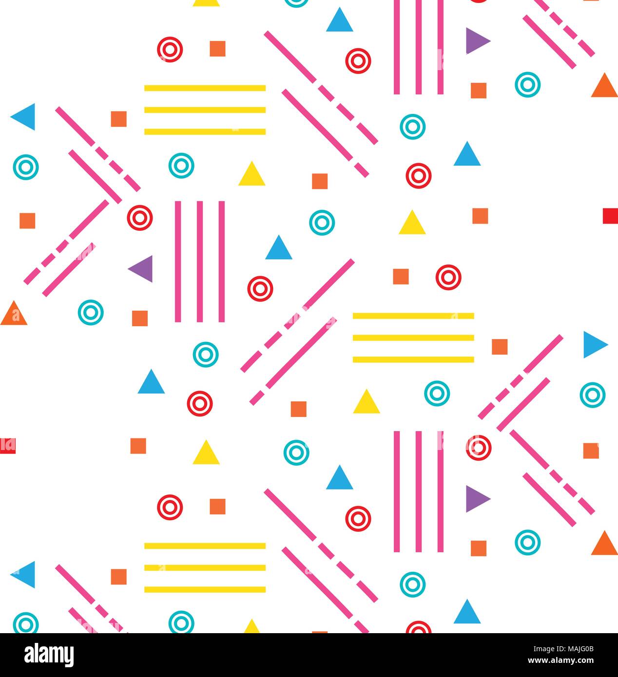 geometric figures art work background vector illustration design Stock ...
