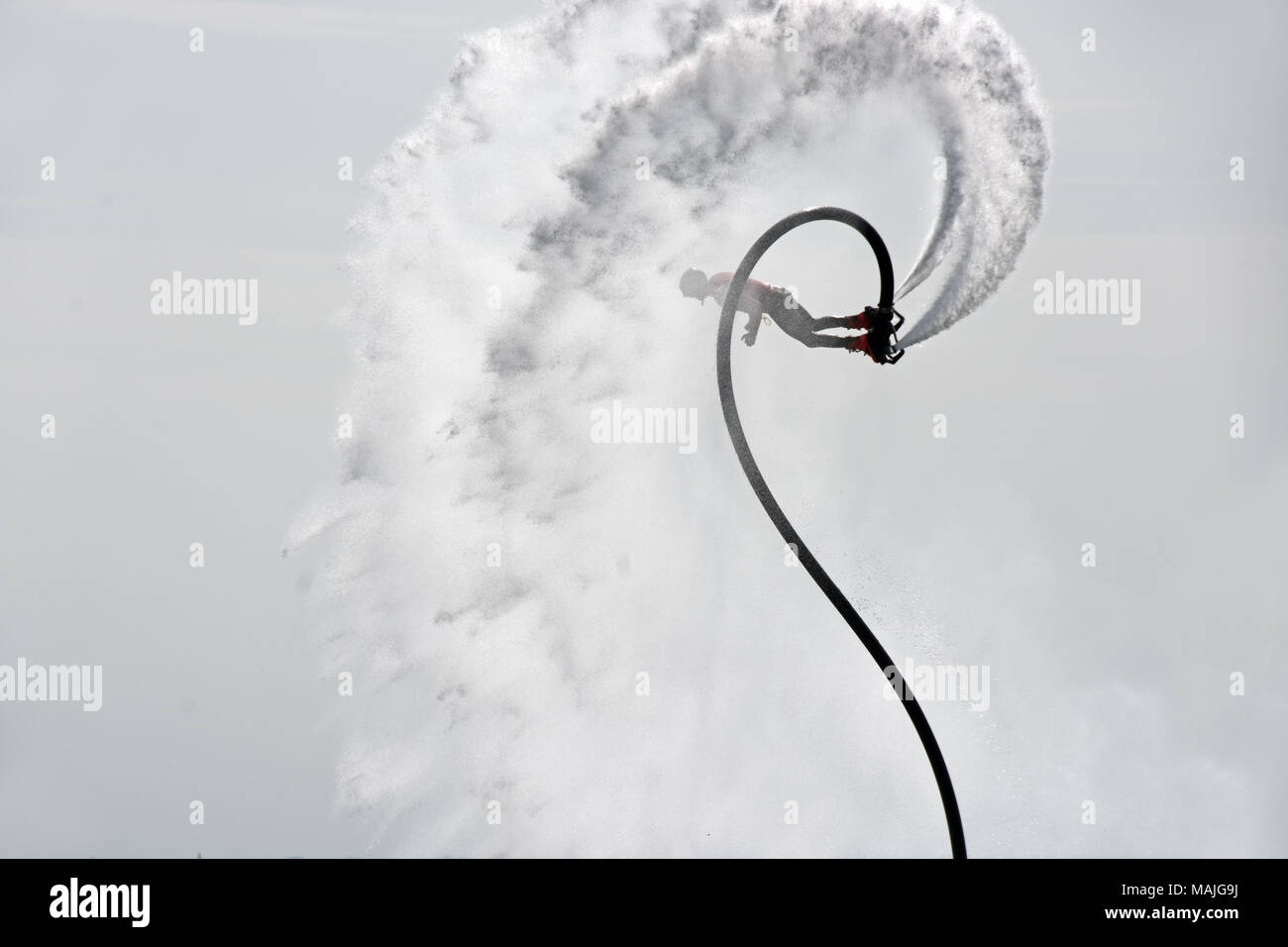 Water jet flying Stock Photo - Alamy