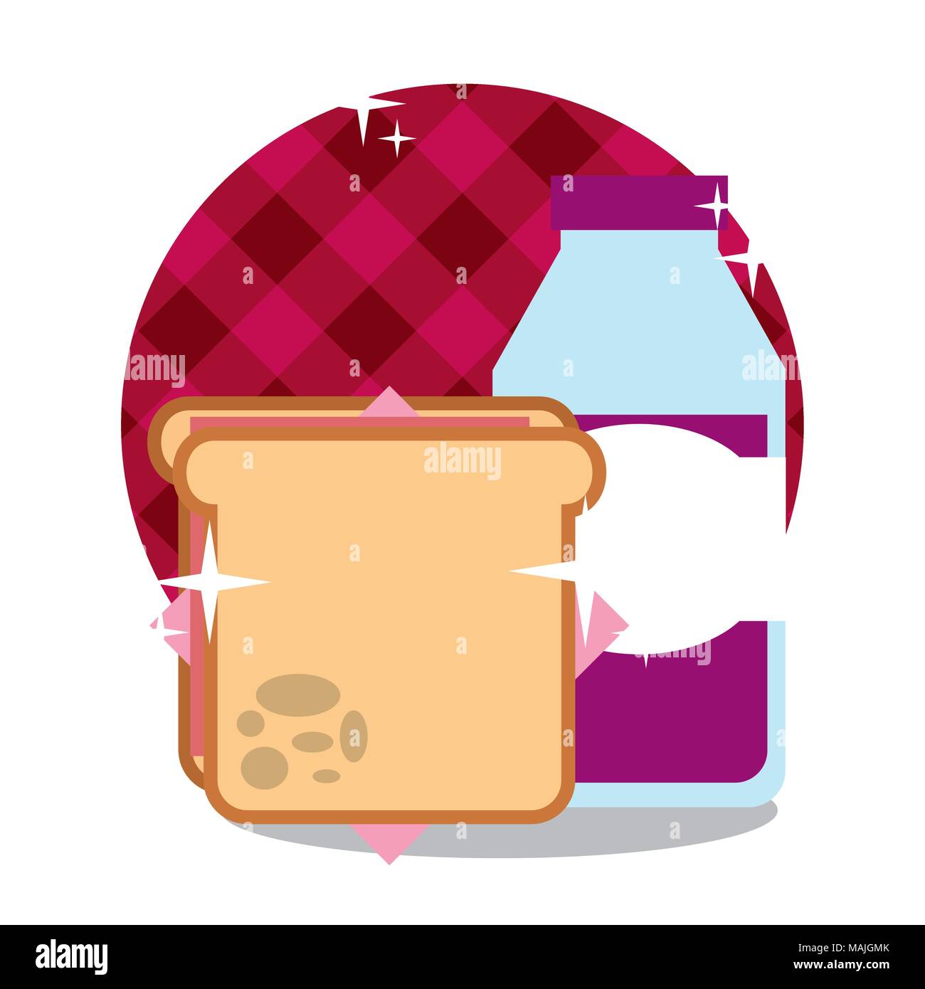 Breaktime at school Stock Vector Images - Alamy