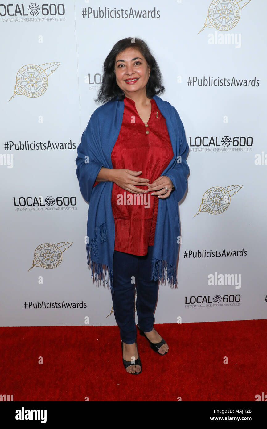 55th Annual ICG Publicist Awards at The Beverly Hilton Featuring: Meher ...
