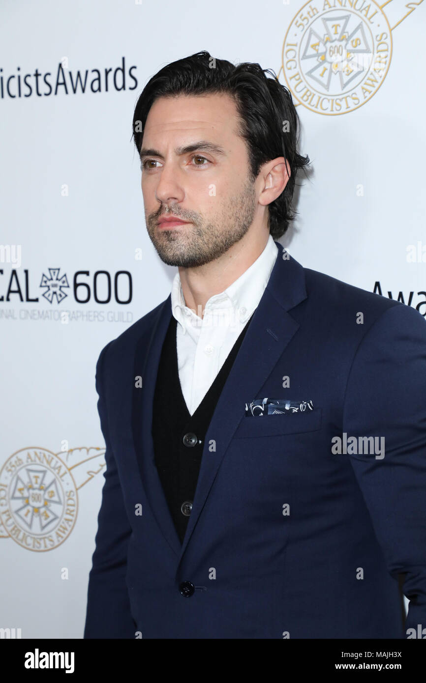 55th Annual ICG Publicist Awards at The Beverly Hilton Featuring: Milo ...