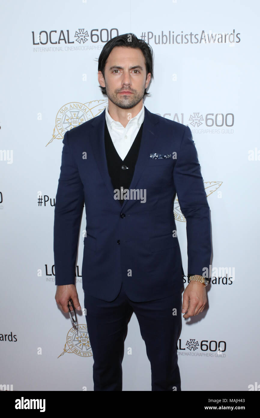 55th Annual ICG Publicist Awards at The Beverly Hilton Featuring: Milo ...