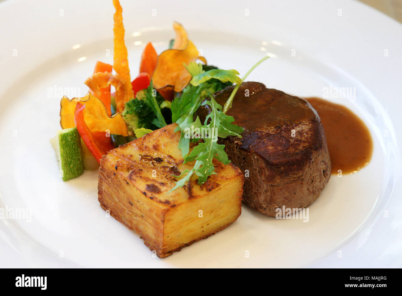 Gourmet Food Plate