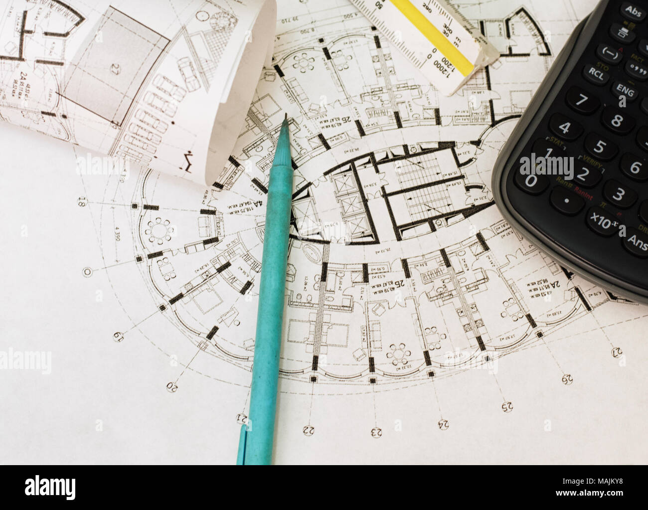 Plotter drawing hi-res stock photography and images - Alamy