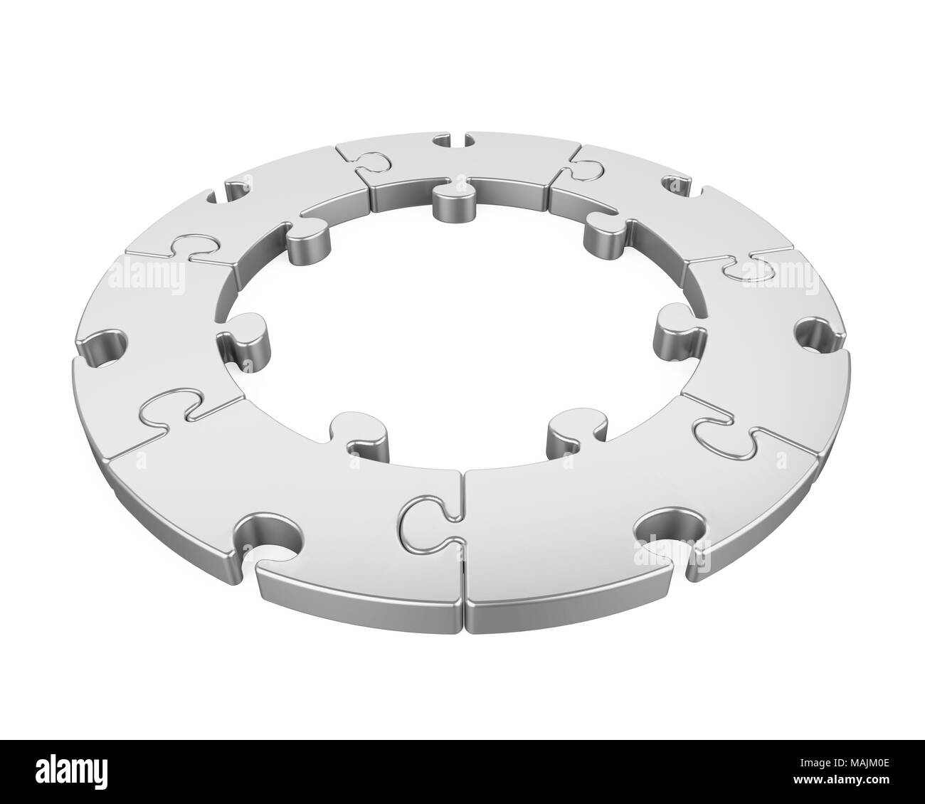 Render Jigsaw Puzzle Circle High Resolution Stock Photography and ...