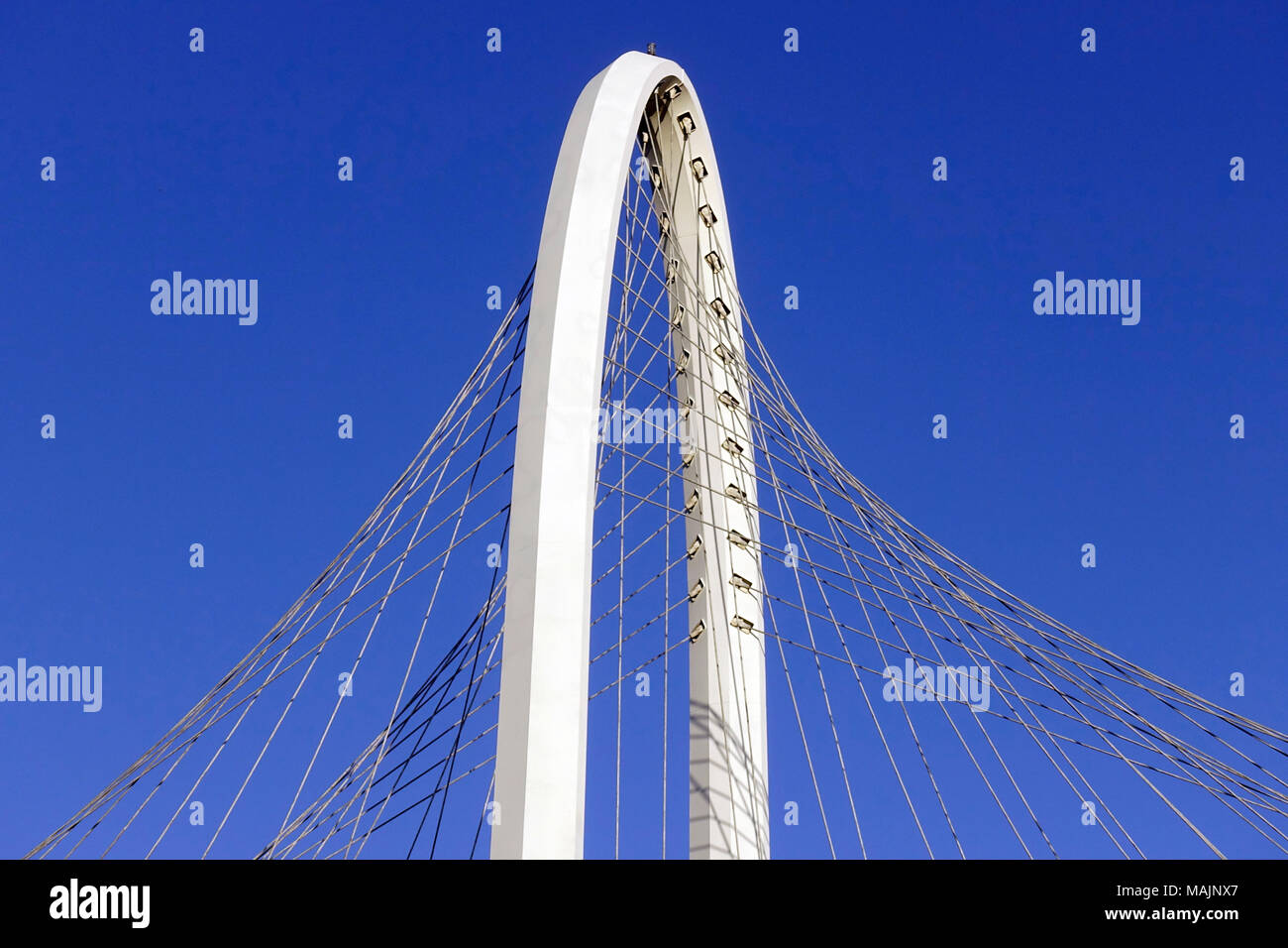 Suspension bridge in Reggio Emilia, Italy Stock Photo - Alamy