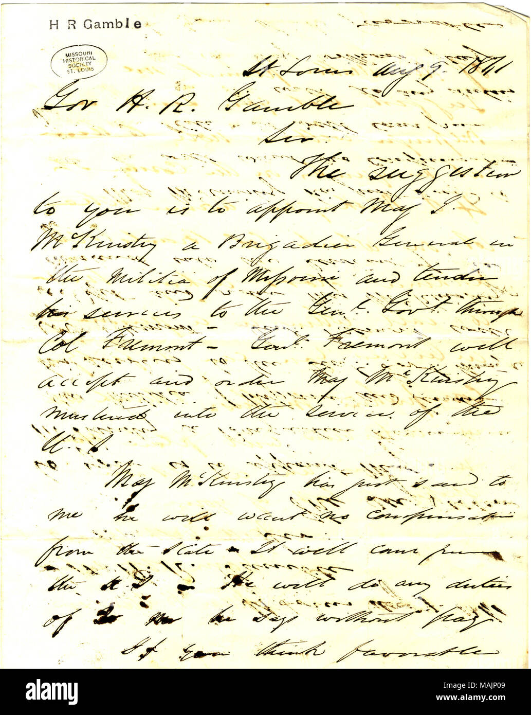 Maj general gamble hi-res stock photography and images - Alamy