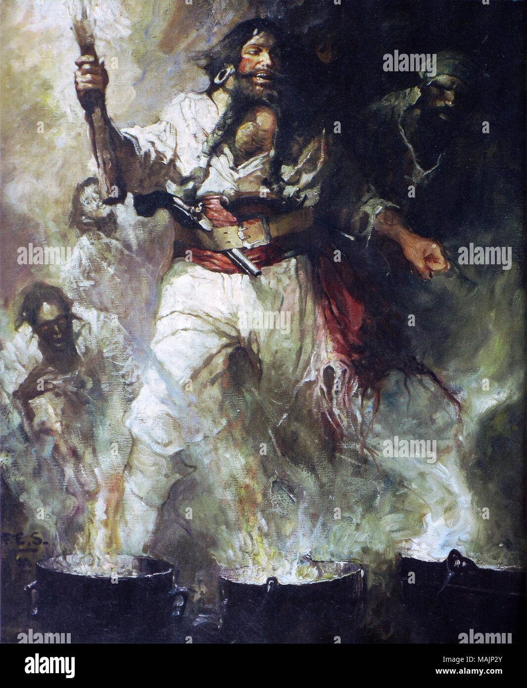 Blackbeard hi-res stock photography and images - Alamy