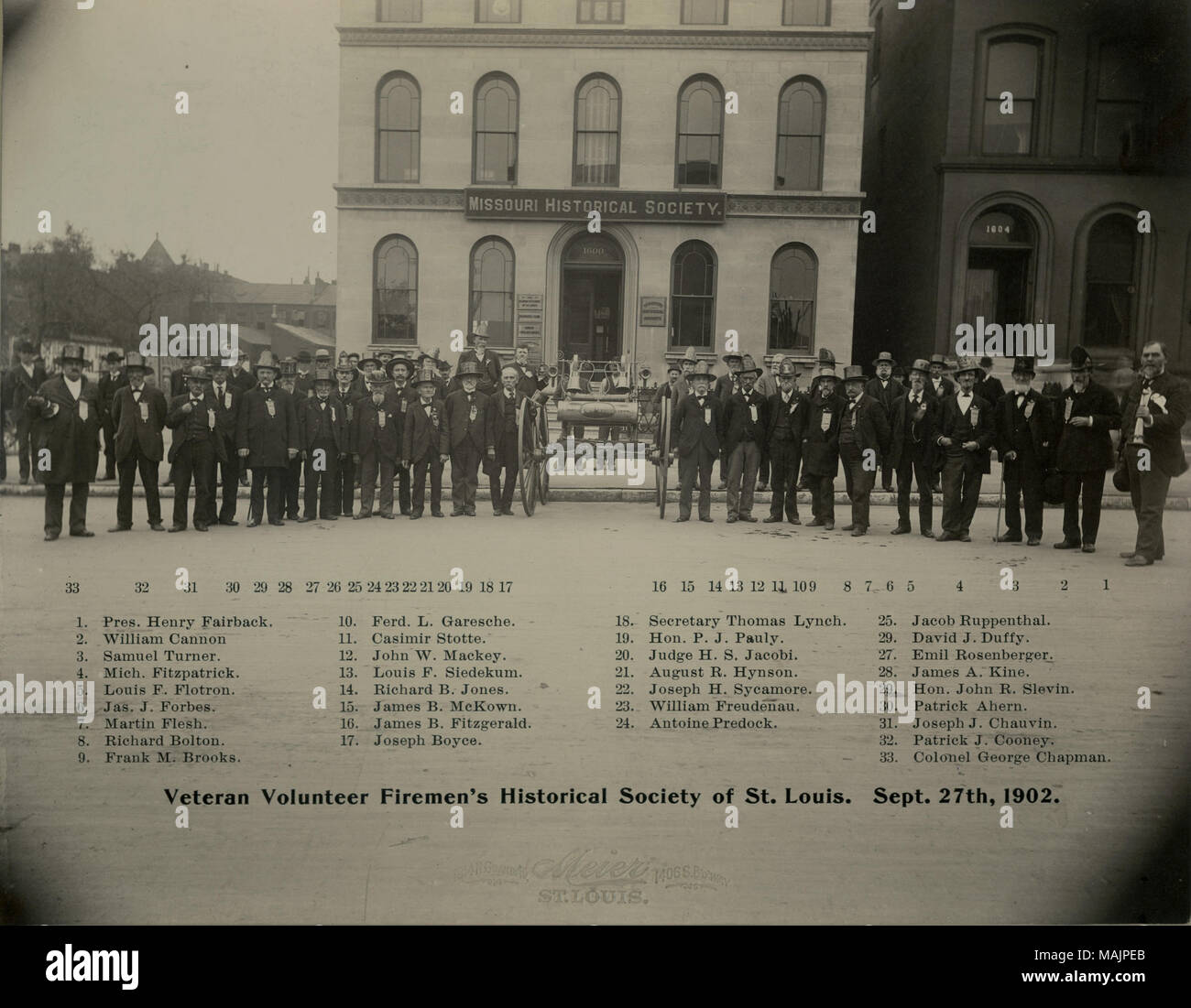 St louis firefighting history hi-res stock photography and images - Alamy