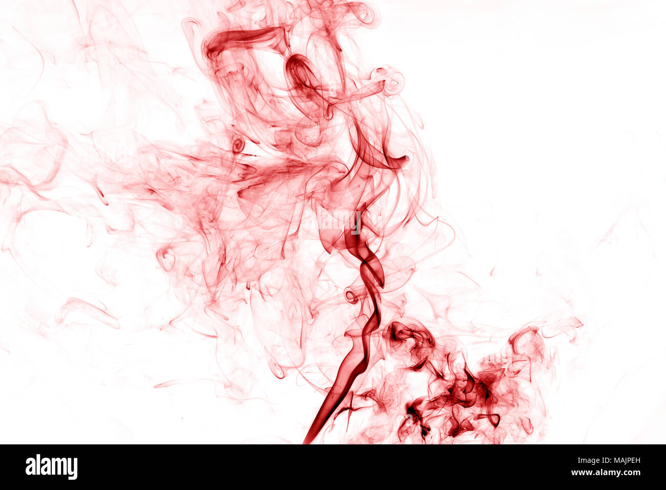 Red Smoke Wallpaper