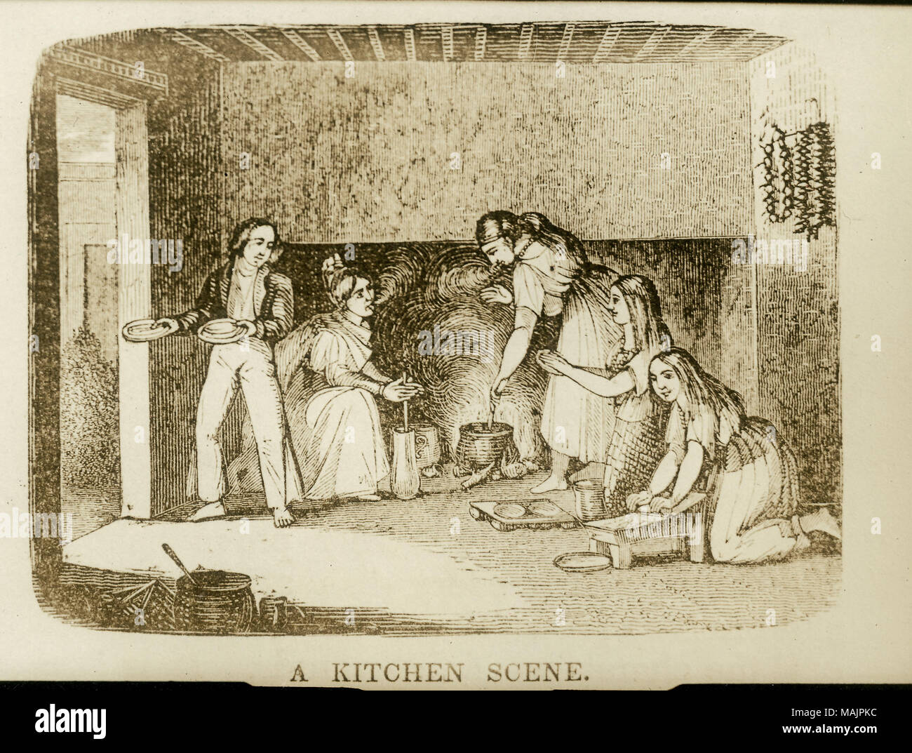 Original picture from 'Commerce of the Prairies' by Josiah Gregg, 1844 ...