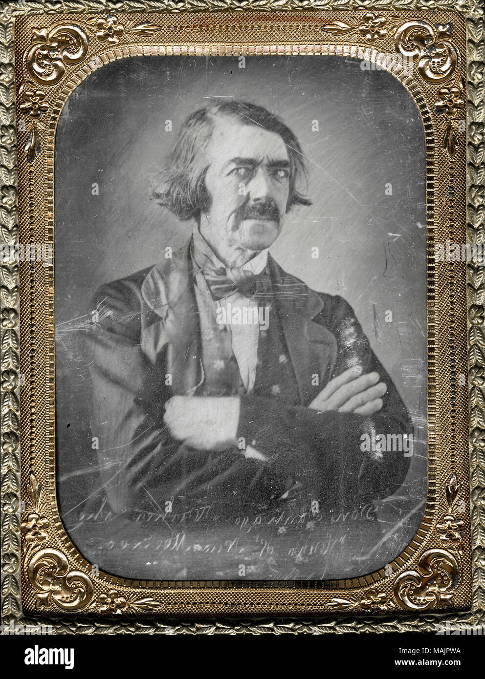 Portrait of James Kirker, otherwise known as Don Santiago Kirker, King of New Mexico. He was an ...