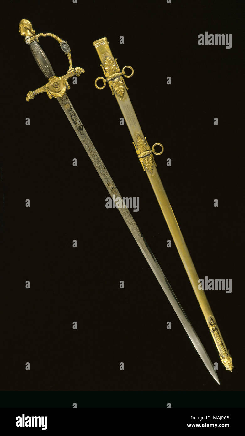 A model 1860 staff and field officer's sword presented to Brig. Gen ...