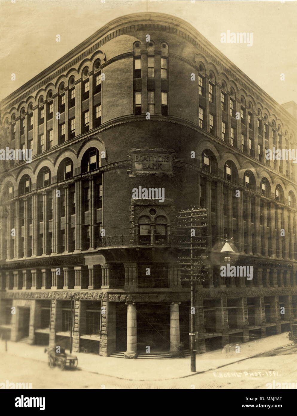 Title: Boatmen's Bank Building, northwest corner of Fourth Street and ...