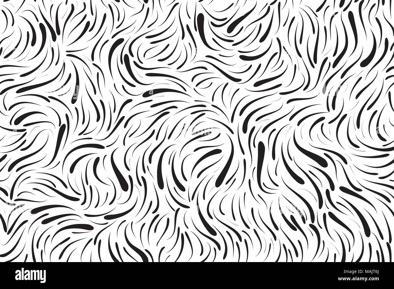 Abstract spot seamless pattern. Chaotic swirl line background Stock ...