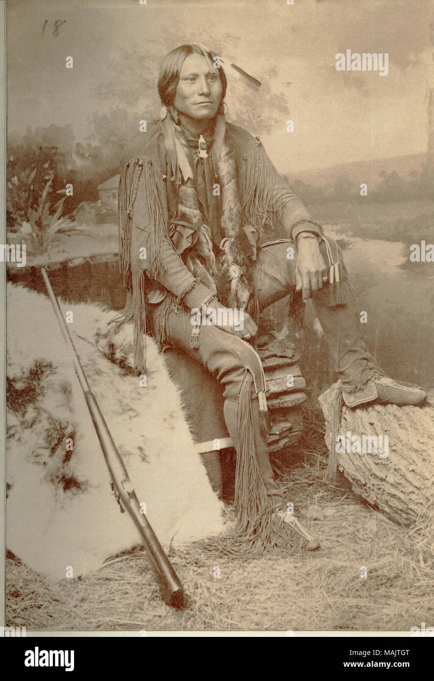 Title: Jno-had-ie, Comanche. . between circa 1890 and circa 1895 ...