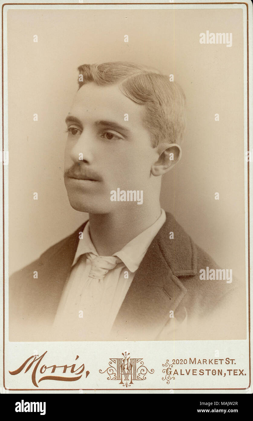 Bust portrait of Harry B. Sinclair wearing a suit and tie, and turned ...