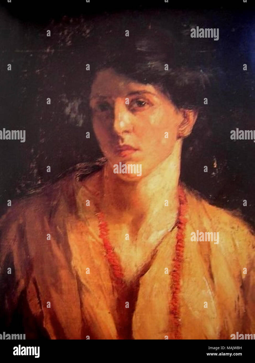 Self-portrait by American artist Catherine Wiley (1879 ?1958) . 1910s ...