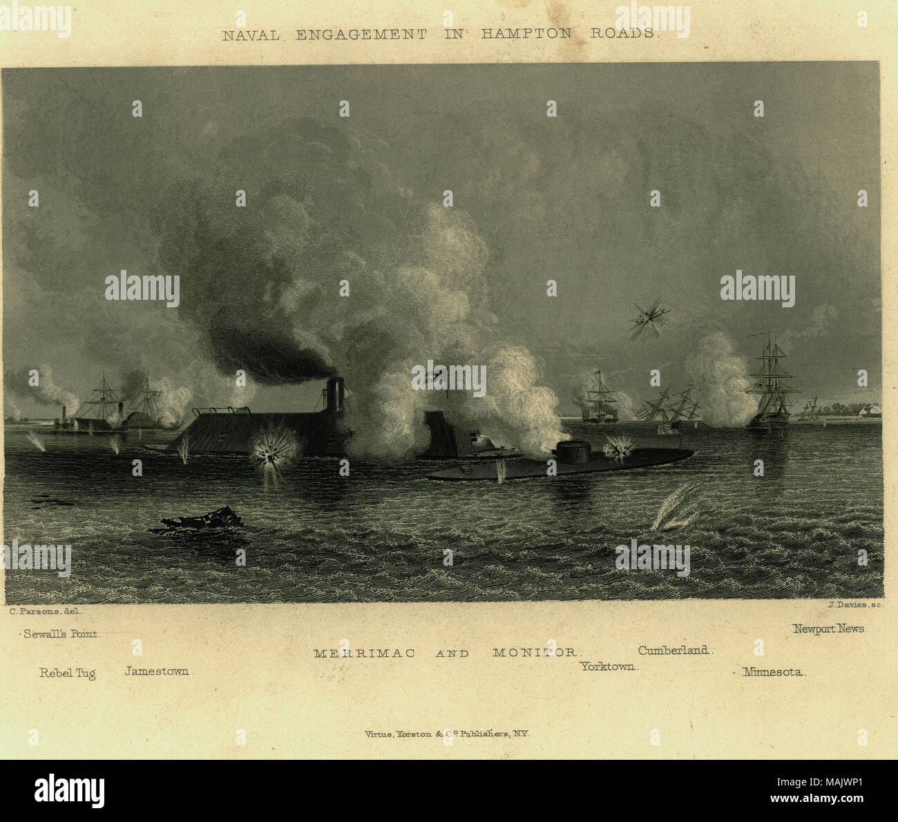 Civil war ironclad ships hi-res stock photography and images - Alamy