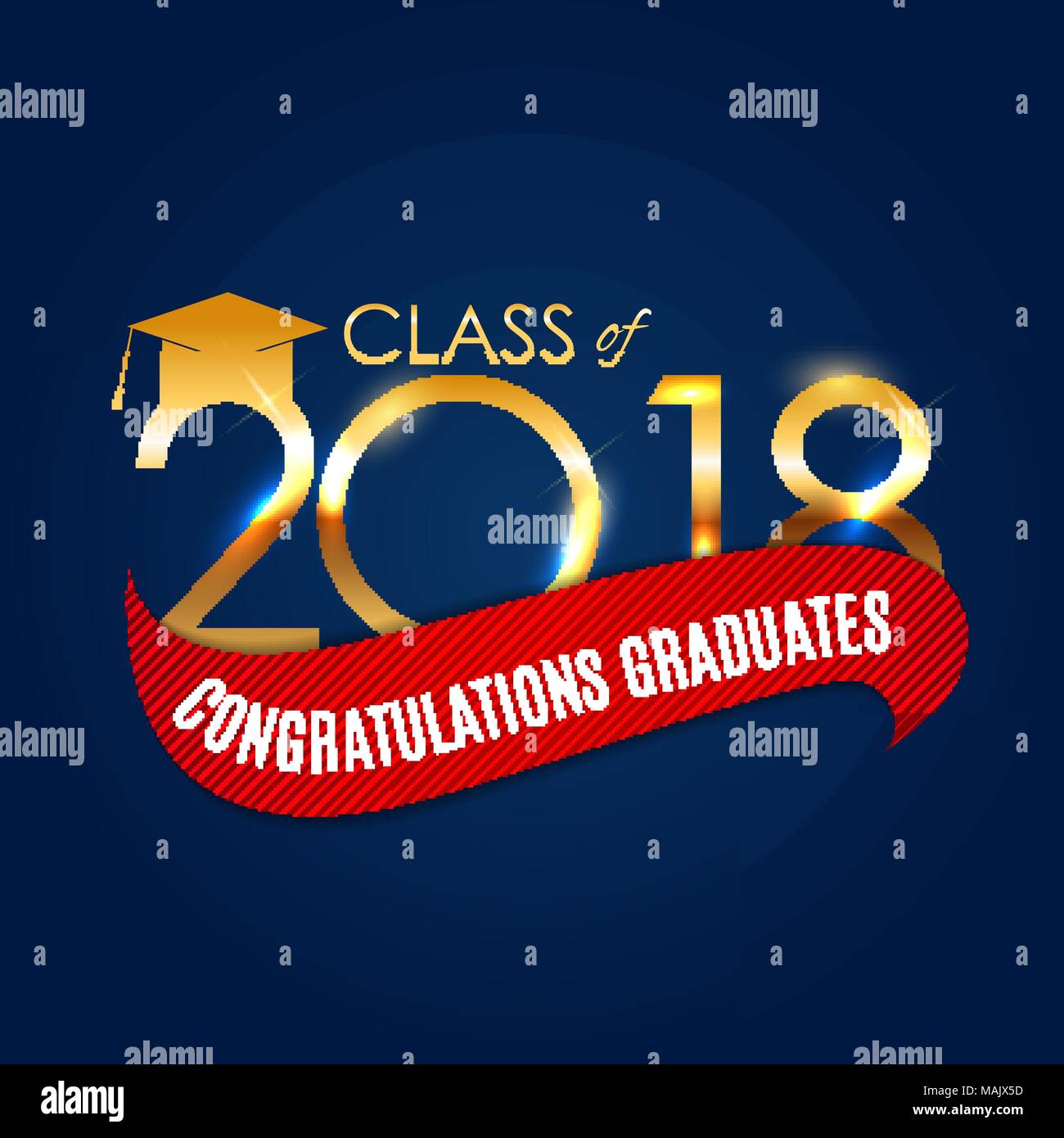 2018 Graduation Background Clip Art