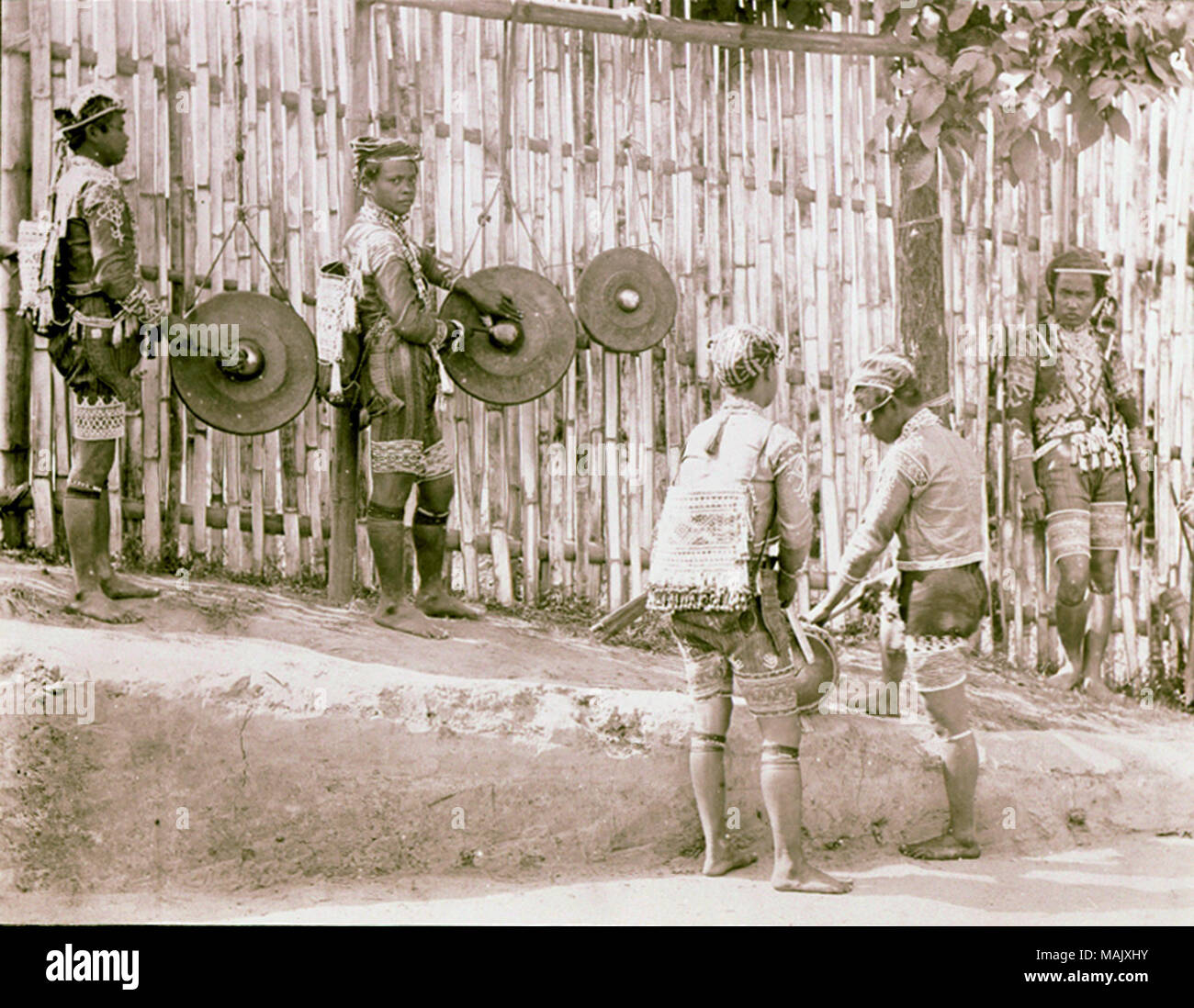 Title: Tribal musicians. [Philippine Reservation in the Department of ...