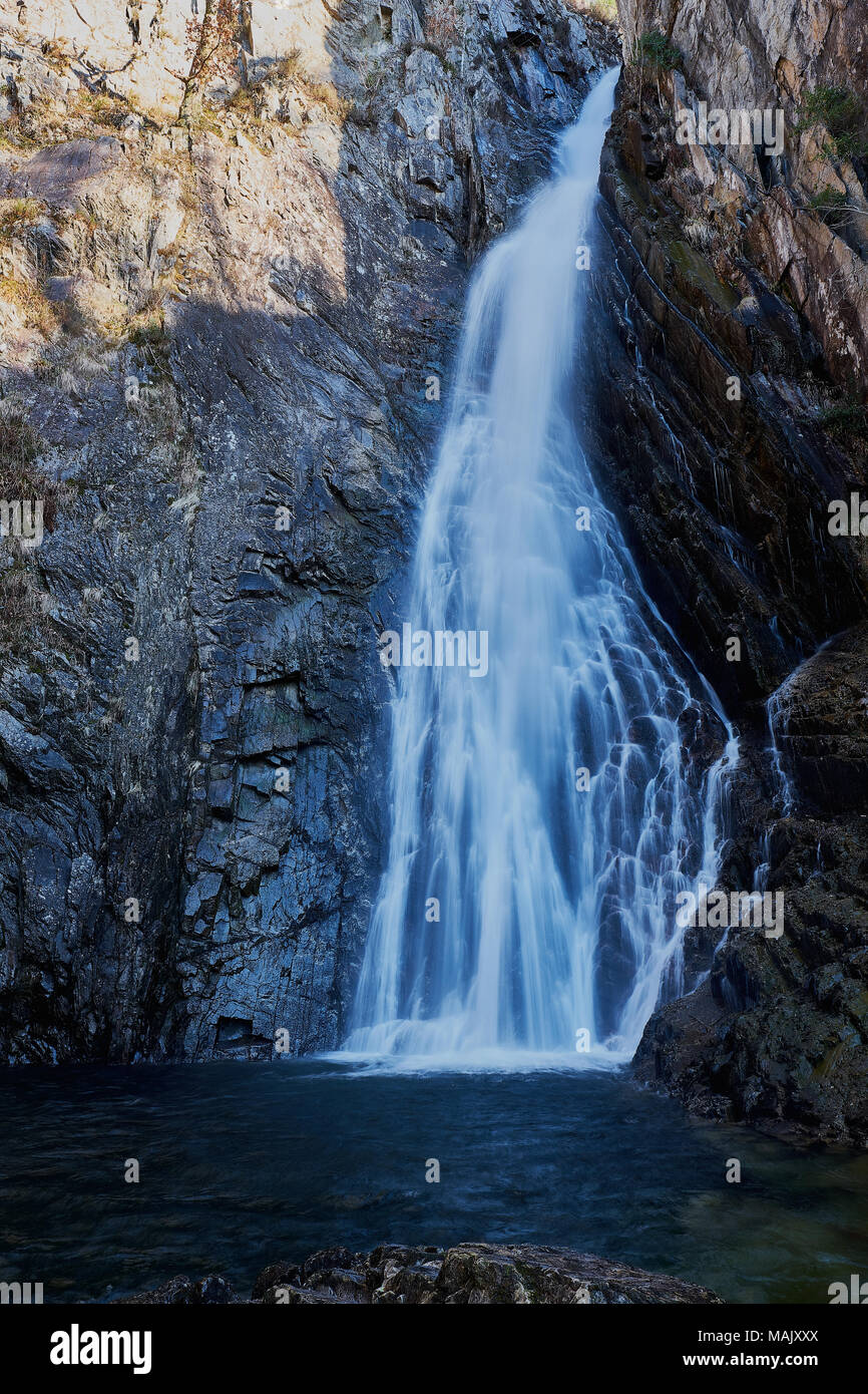 Grey Mare's Tail Falls, near Kinlochleven, Glencoe Area, Scotland ...