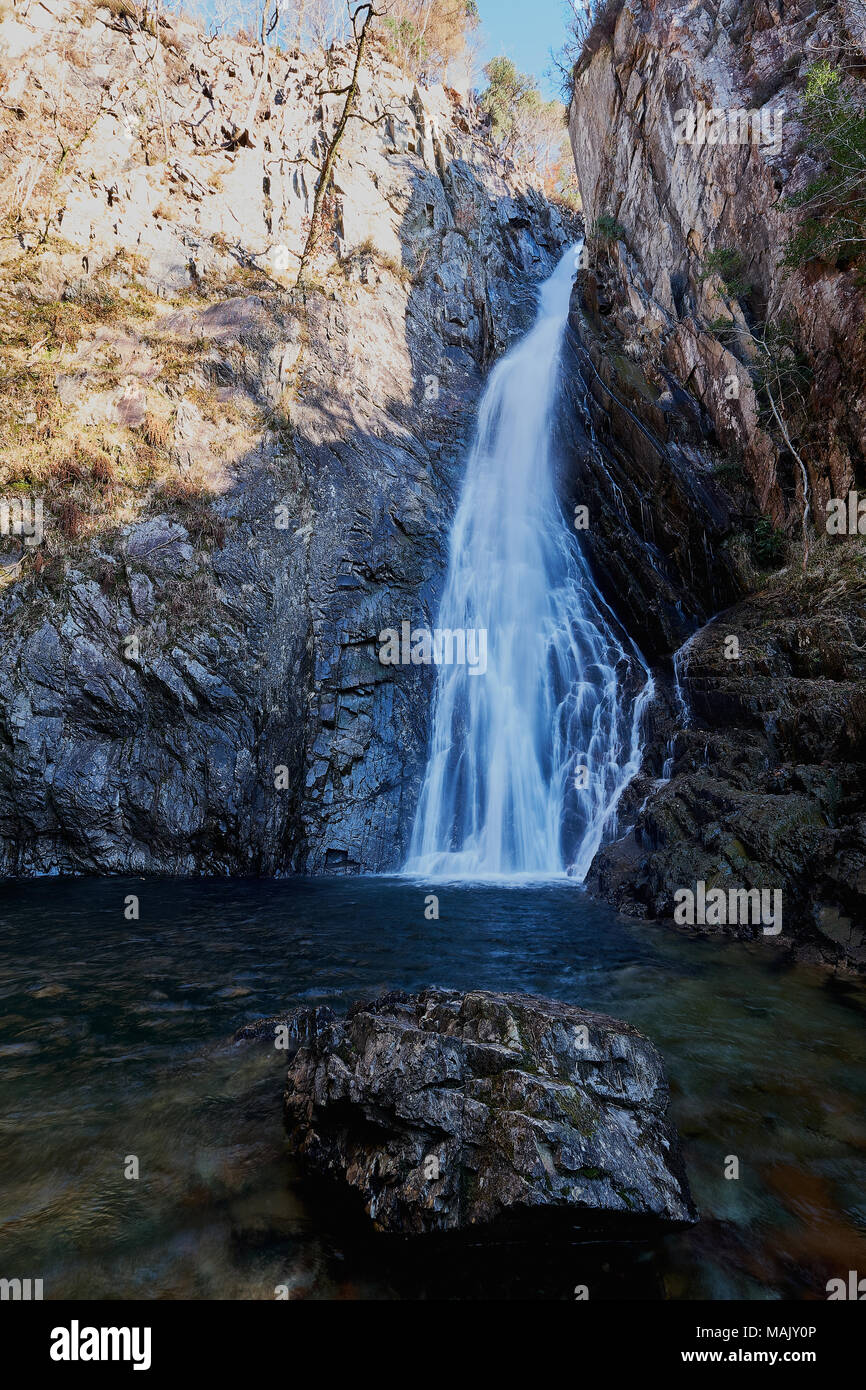 Grey Mare's Tail Falls, near Kinlochleven, Glencoe Area, Scotland ...