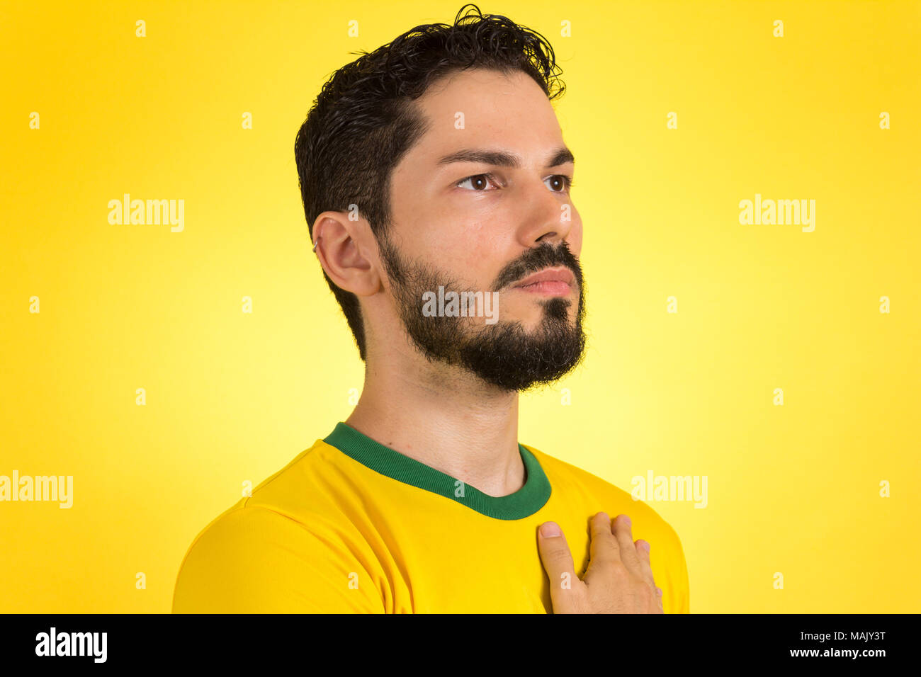 Brazil player anthem hi-res stock photography and images - Alamy