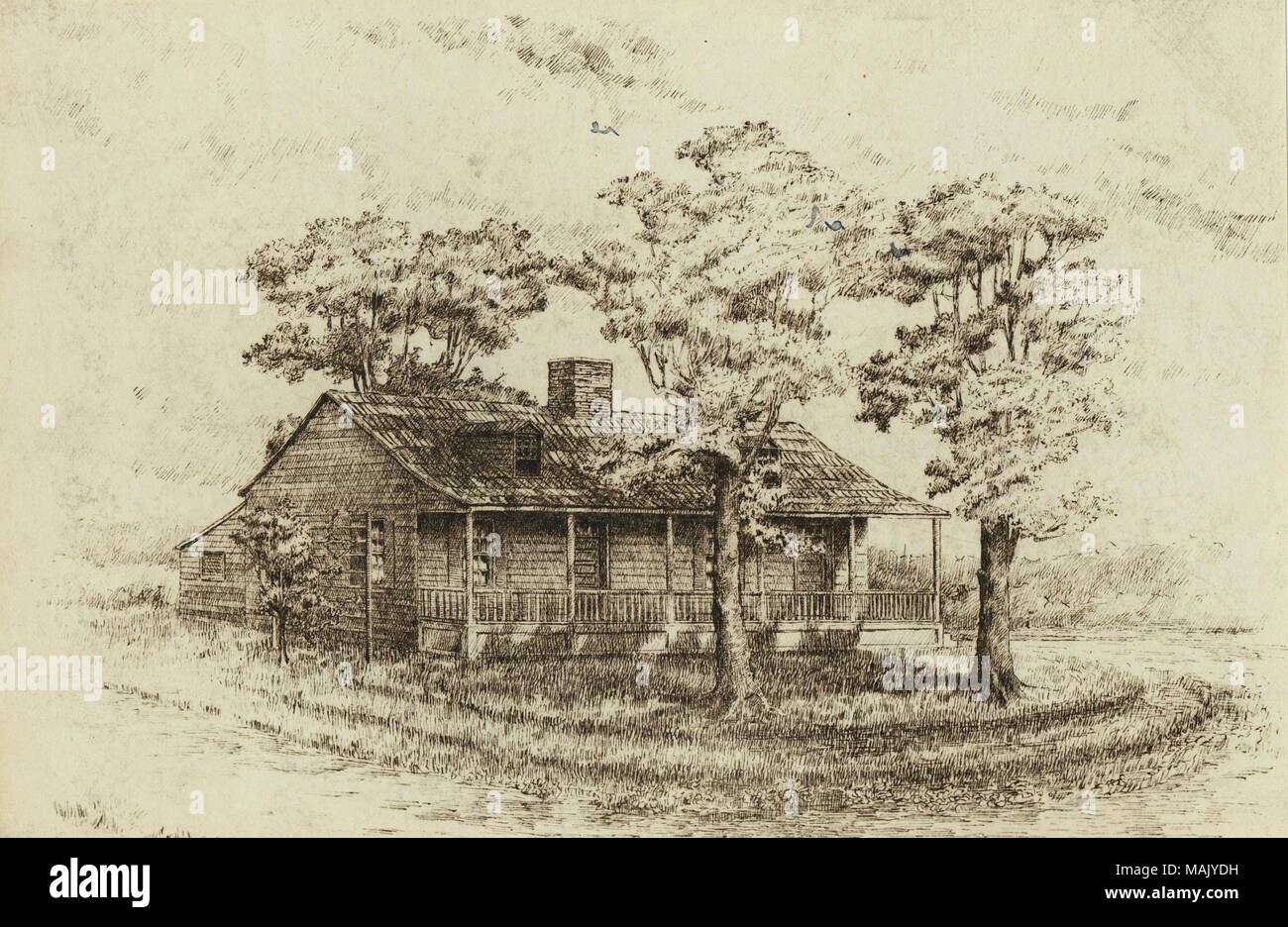 Title: Jean Pierre Chouteau Sr. Residence. South Kingshighway between ...