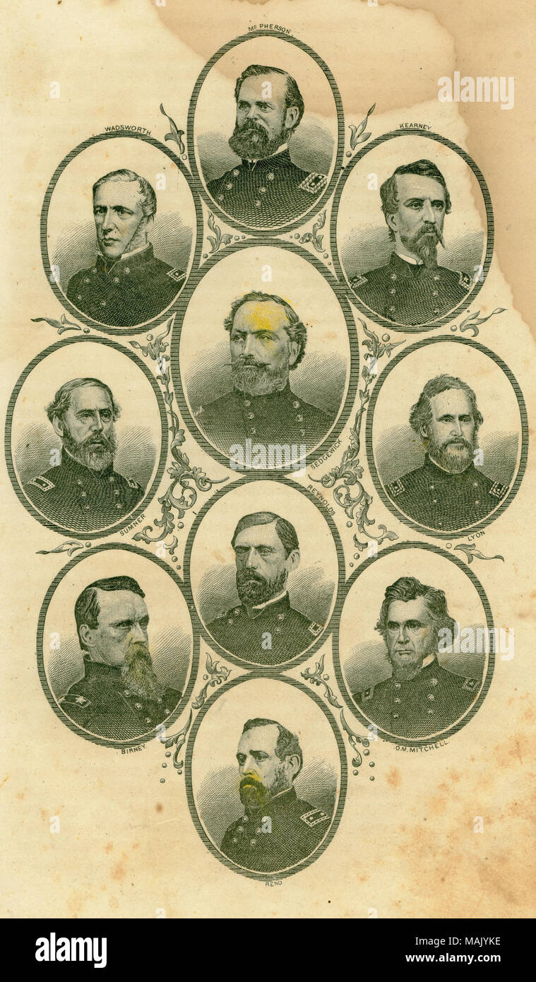 Generals union 1860 hi-res stock photography and images - Alamy