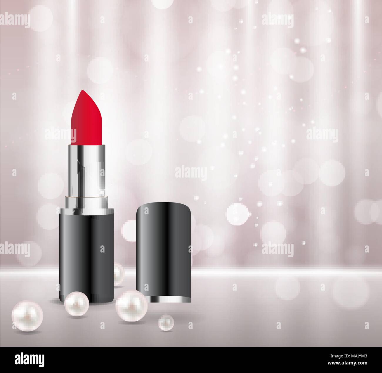 Design Cosmetics Product Lipstick Template for Ads or Magazine ...