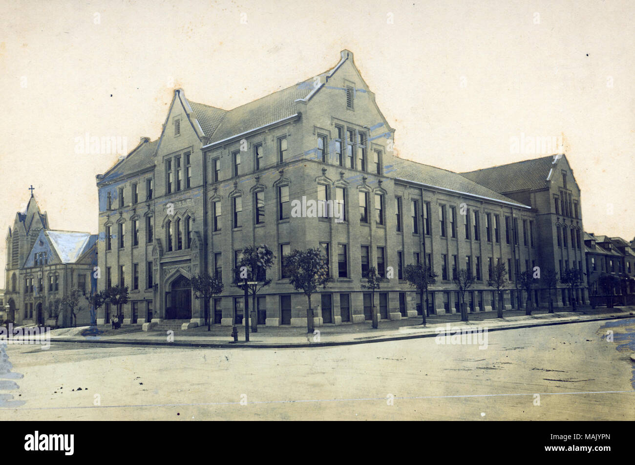 Title: St. Mark's Parochial School Academy. Academy and Minerva Avenues ...