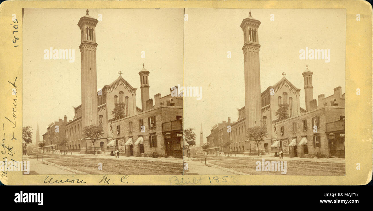 Methodist churches 1800s america hi-res stock photography and images ...