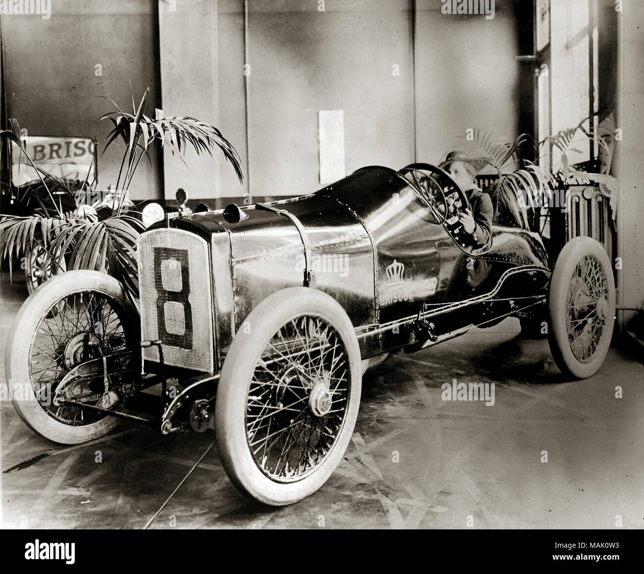 Title: Special built Briscoe racing car the ran in the 1908 ...