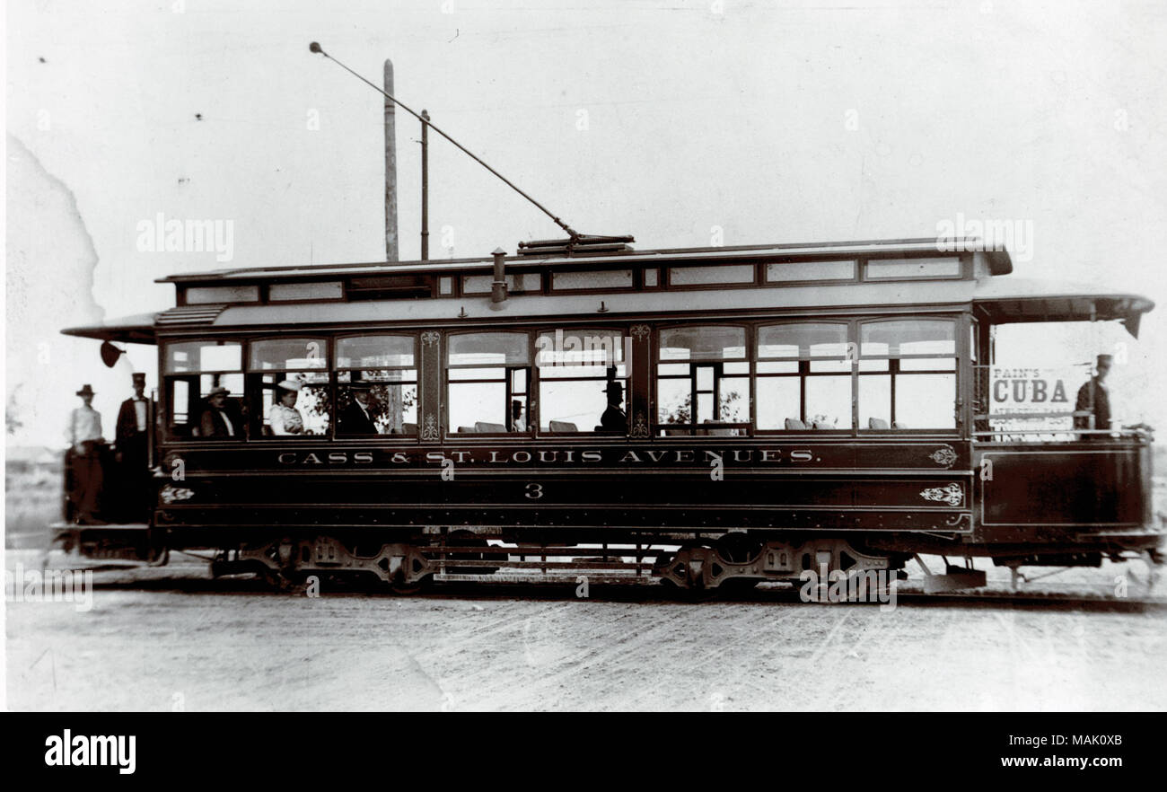 Early streetcar system hi-res stock photography and images - Alamy