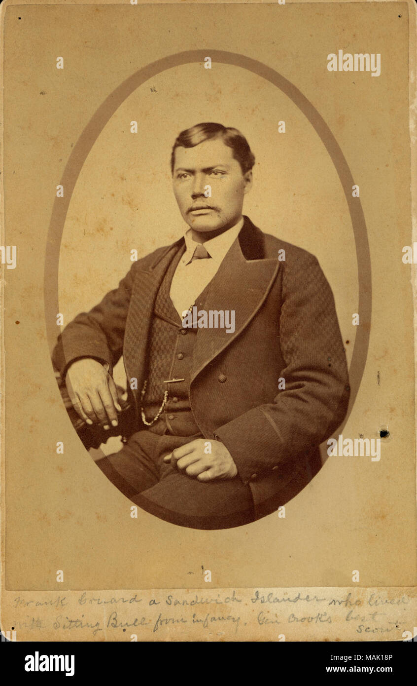 Title: 'Frank Grouard a Sandwich Islander who lived with Sitting Bull ...