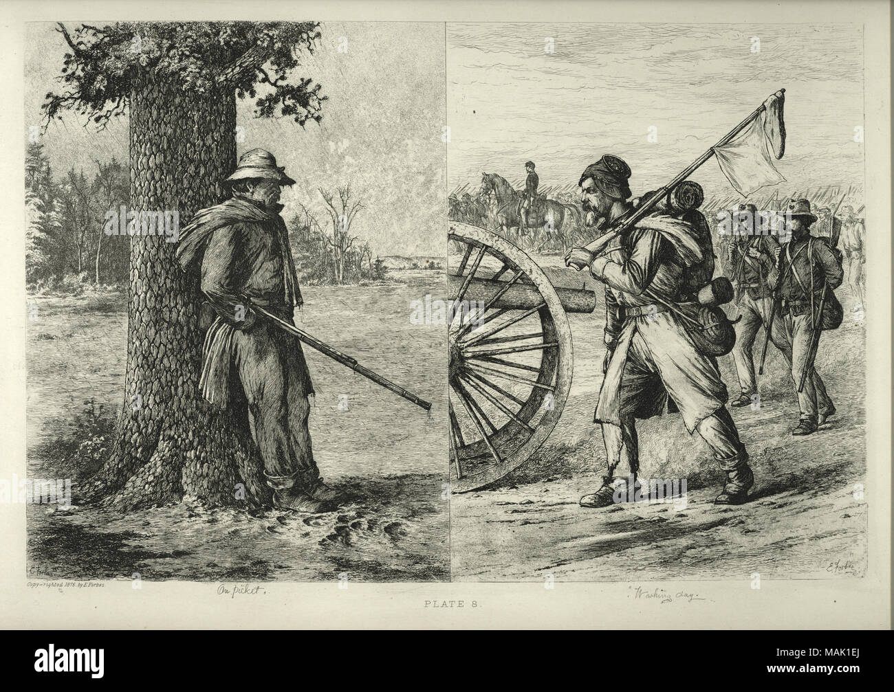 Soldier leaning on rifle hi-res stock photography and images - Alamy