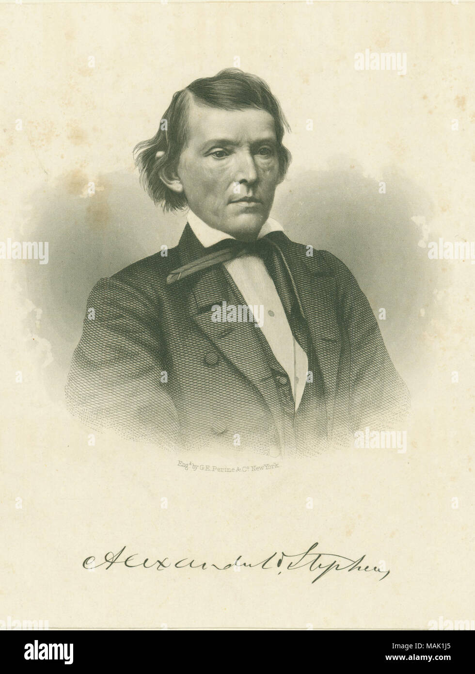 Alexander stephens confederate hi-res stock photography and images - Alamy