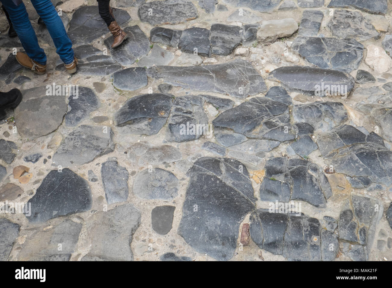 Narbonne domitia roman road hi-res stock photography and images - Alamy