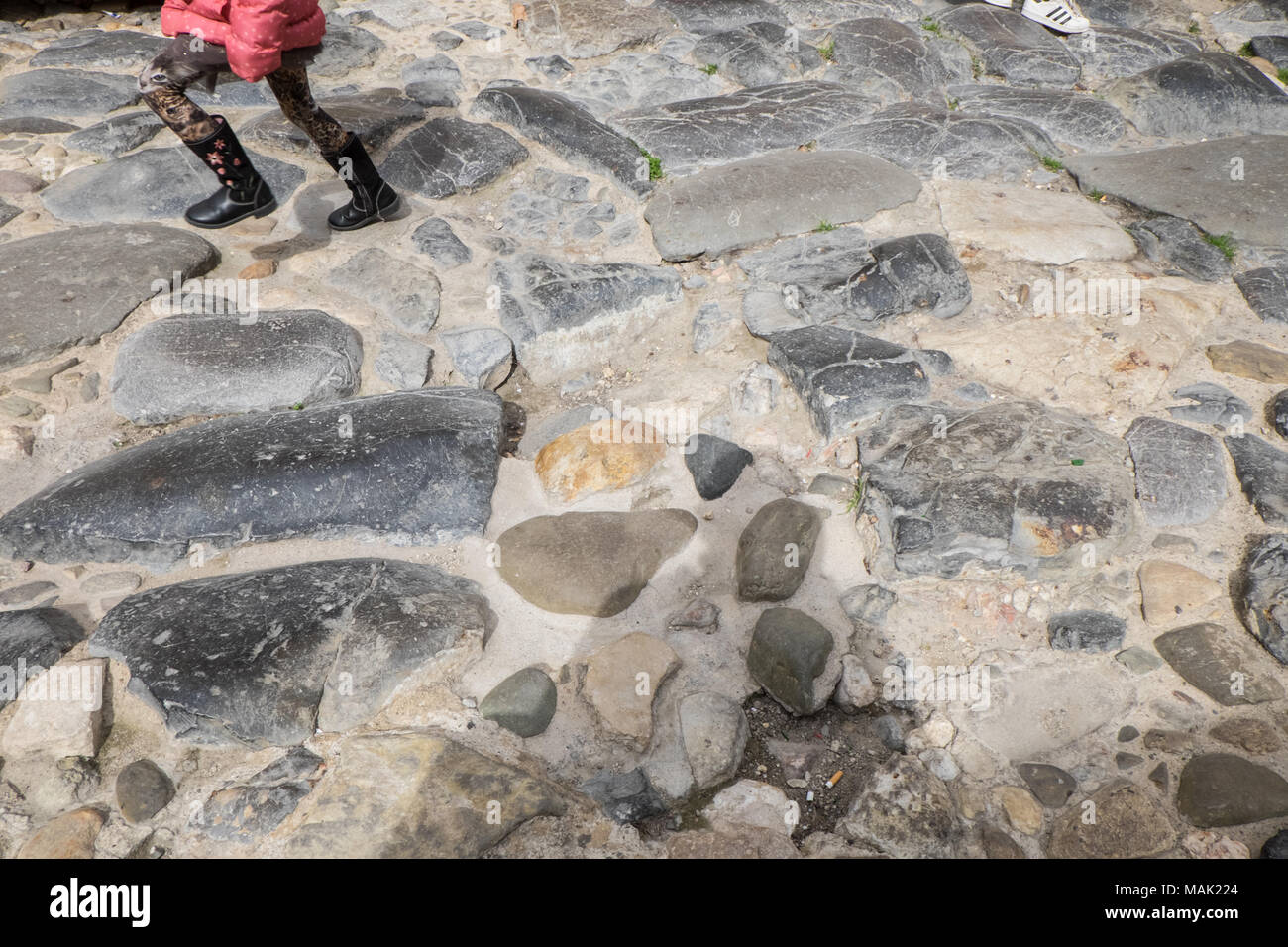 Narbonne domitia roman road hi-res stock photography and images - Alamy