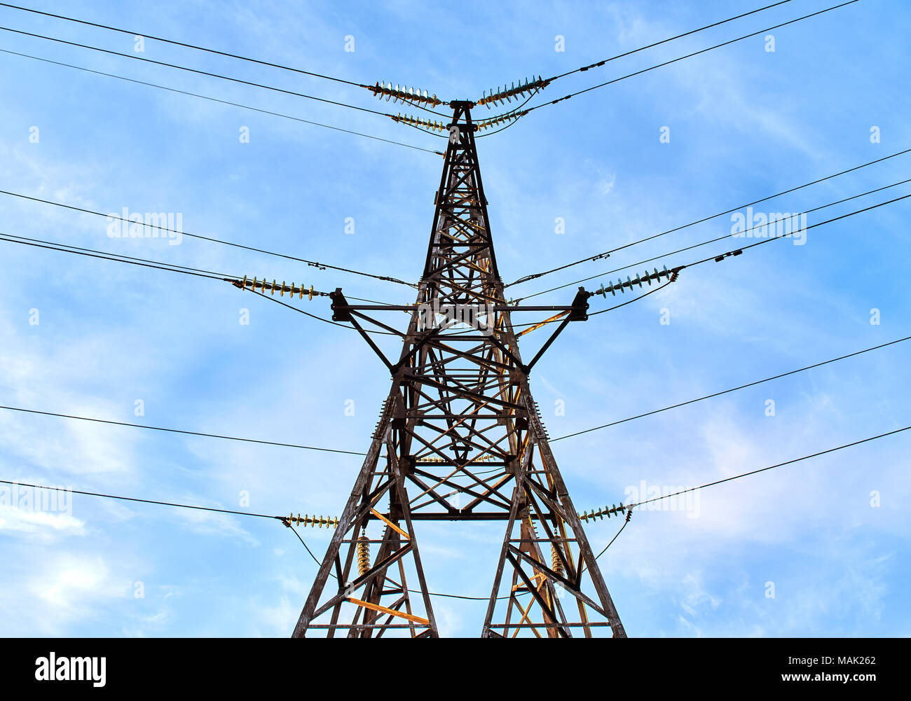 Electrical tower towers electric tower towers hi-res stock photography ...